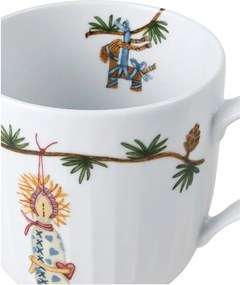 Bílý porcelánový hrnek s vánočním motivem 330 ml Hammershøi Christmas – Kähler Design