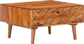 vidaXL Konferenční stolek 68 x 68 x 38 cm masivní akáciové dřevo [288089]