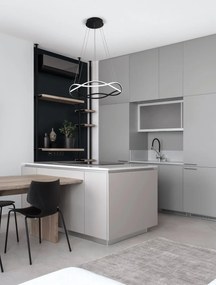Visící svítidlo LED se stmíváním Jinal 60 černé