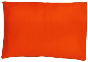 S radostí - vlastní výroba Pohankový polštář oranžový Velikost: 60 x 80 cm