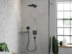 Hansgrohe AddStoris - Polička rohová | matná černá