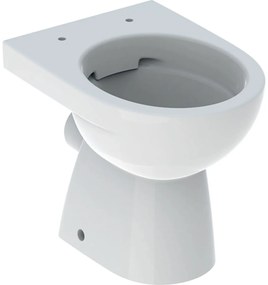 Geberit Selnova - Stojící WC, zadní odpad, Rimfree, bílá 500.480.01.7