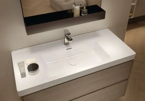 Cersanit - Crea skříňka pod umyvadlo na desku 100cm, dub, S924-011