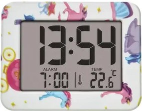 TFA 60.2044.41 UNICORN / Digitální budík / teploměr / datum / kompaktn