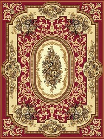 Weltom Welen kusový koberec Rokoko 9447/02 200x300cm červená