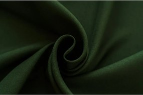 Závěs OXFORD LIGHT 140x270 cm, tmavě zelený Zavěšení: Řasící páska