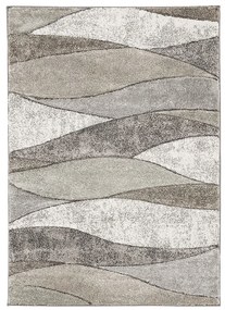 Oriental Weavers, Kusový koberec Castro Carved 163/NQ2M, 140x200, šedá, kancelář