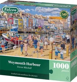 FALCON Puzzle Přístav Weymouth / 1000 dílků