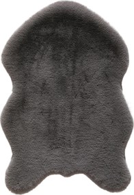 XXXLutz UMĚLÁ KOŽEŠINA, 60/90 cm, šedá Novel - Kůže - 007821016103