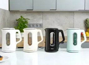 MPM MCZ-126/B bílá / Rychlovarná konvice / 1,5 l / plastová