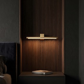 Toolight Rea, Koupelnové nástěnné LED svítidlo SWE047-1W 60cm GOLD BRUSH, OSW-20147