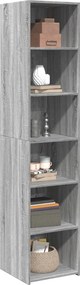 Skříň highboard šedá sonoma 40 x 41 x 185 cm kompozitní dřevo 3281671
