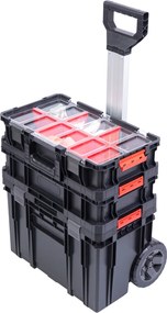 Qbrick System Vozík na nářadí TWO Cart Plus Vario + TWO Organizer Flex 100 Plus + QS TWO Box 100 Flex