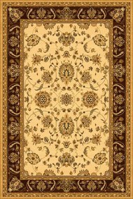 Kusový koberec vlněný Dywilan Polonia Tari Tabaka Krémový Rozměr: 235x350 cm