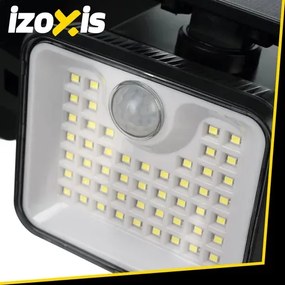Solární lampa 180 LED se soumrakovým a pohybovým senzorem