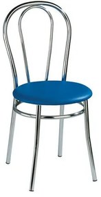 Nowy Styl  Jídelní židle Anett Chrom, modrá