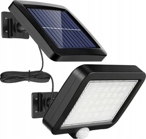 Mpj 2x Solární lampa pro venkovní zahradu s pohybovým senzorem IP65 120°
