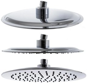 Erga Erga, SLIM sprchová hlavice o průměru 25cm, chromová, ERG-YKA-BP.BRG25-CHR