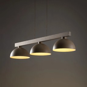TK Lighting Béžový závěsný lustr Oslo pro žárovku 3x E27 TK11012
