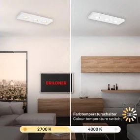 Briloner 3996036 - LED Bodové svítidlo CTS 3xLED/4W/230V 2700/4000K bílá