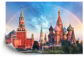 Fototapeta Duha Nad Kremlem V Moskvě Samolepící tapety 152.5x104
