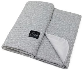 ESITO Mikroplyšová deka dvojitá Velvet 75 x 100 cm Cool grey - šedá