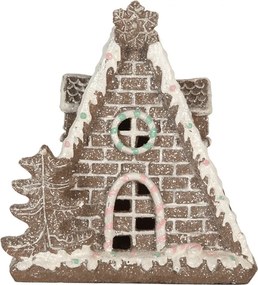 Perníková LED chaloupka Gingerbread Cotti - 17*10*18 cm
