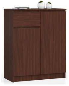 Komoda Kiara 80 cm 2 skříňky a 1 šuplík wenge