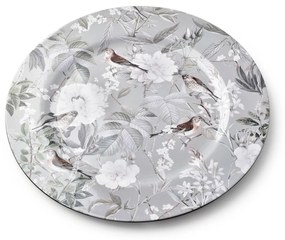 Dekorativní podtalíř Blanche Colours XIV 33 cm šedý