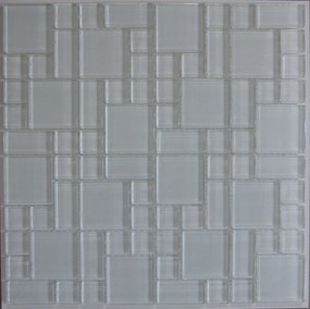 Mozaika skleněná čirá moderní 30x30