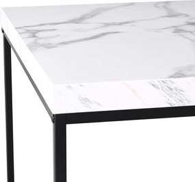 Autronic Konferenční stolek CT-V2004 40x40 cm Odstín: Staré dřevo