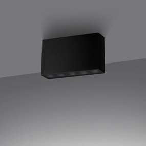 Sollux Lighting Stropní svítidlo SOLE černé LED