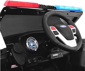 Ramiz Dětské policejní SUV na baterie na dálkové ovládání + sirény + světla + megafon