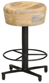 vidaXL Barové stoličky 2 ks 52 cm masivní mangovníkové dřevo