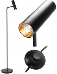 Toolight, LED podlahová lampa APP965-1F, černá matná, OSW-04050