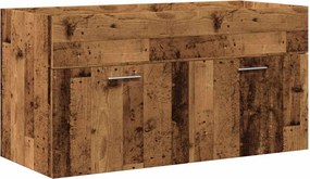 3dílná koupelnová sestava old wood kompozitní dřevo 3328587
