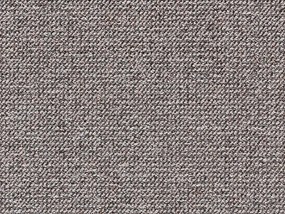 Zátěžový koberec Re-Tweed 39 - světle hnědý - 4m