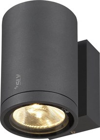 LA 1003423 ENOLA ROUND M single venkovní LED nástěnné přisazené svítidlo antracit - BIG WHITE (SLV)