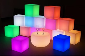 Svítící LED koule 30 cm – 6 RGB + 3 bílé