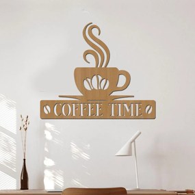 dřevo života Dřevěná dekorace COFFEE Zvolte rozměr (cm): 80x68, Zvolte barvu dekoru: Buk