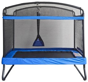 Trampolína pro děti s houpačkou a bezpečnostní sítí