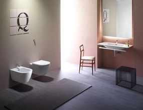 GSI GSI, PURA bidet závěsný 50x36 cm, bílá ExtraGlaze, 8864111