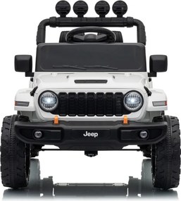 LEAN CARS Akumulátorové vozidlo Jeep Rubicon DK-JWR558 24 V, bílé