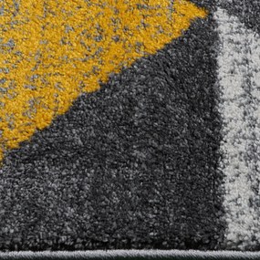 JUTEX Kusový koberec Calderon 1530A žlutý BARVA: Žlutá, ROZMĚR: 190x280 cm