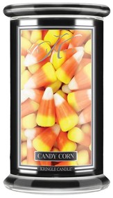 Kringle Candle svíčka Halloween Candy Corn (sójový vosk), 623 g