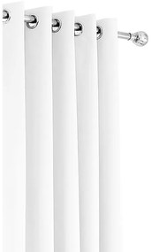 F.Tvoje  Kusový hotový závěs Modern 150x200cm zavěšení na kolečka / kroužky Barva: Bílá