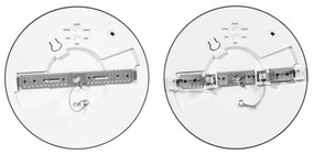 Ecolite WPCB2-24W/HF/CR - LED Panel se senzorem LEXA LED/12/18/24W/230V