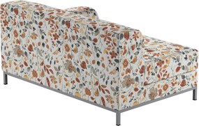 Potah na pohovku IKEA, pravé provevedení Kramfors 2-místná barva oranžová látka pletený vzor, vzorované