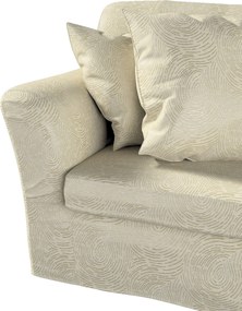 Potah na pohovku IKEA  Tomelilla 2-místná nerozkládací barva béžová látka lesklé, pletený vzor, vzorované