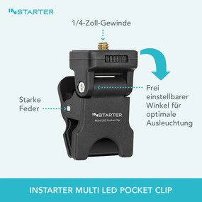 LED světlo Instarter – 4 palců, 16 mm (1023265)